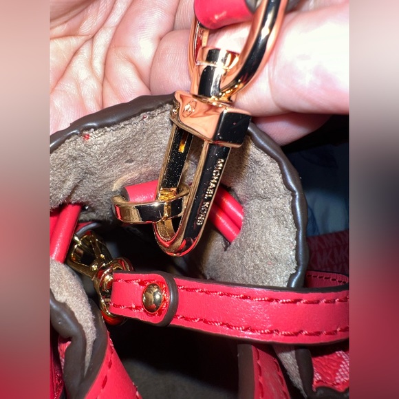 Michael Kors | Bags | Rare Michael Kors Willa Xs Pleated Monogram Tote ...